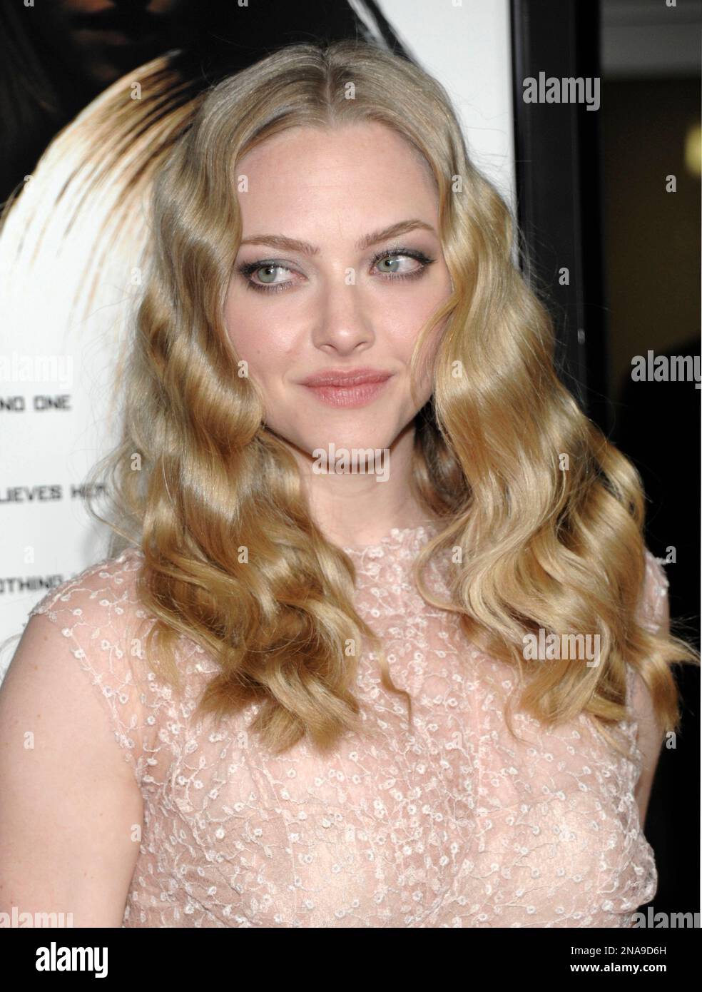 Actress Amanda Seyfried arrives at the premiere of the feature film ...