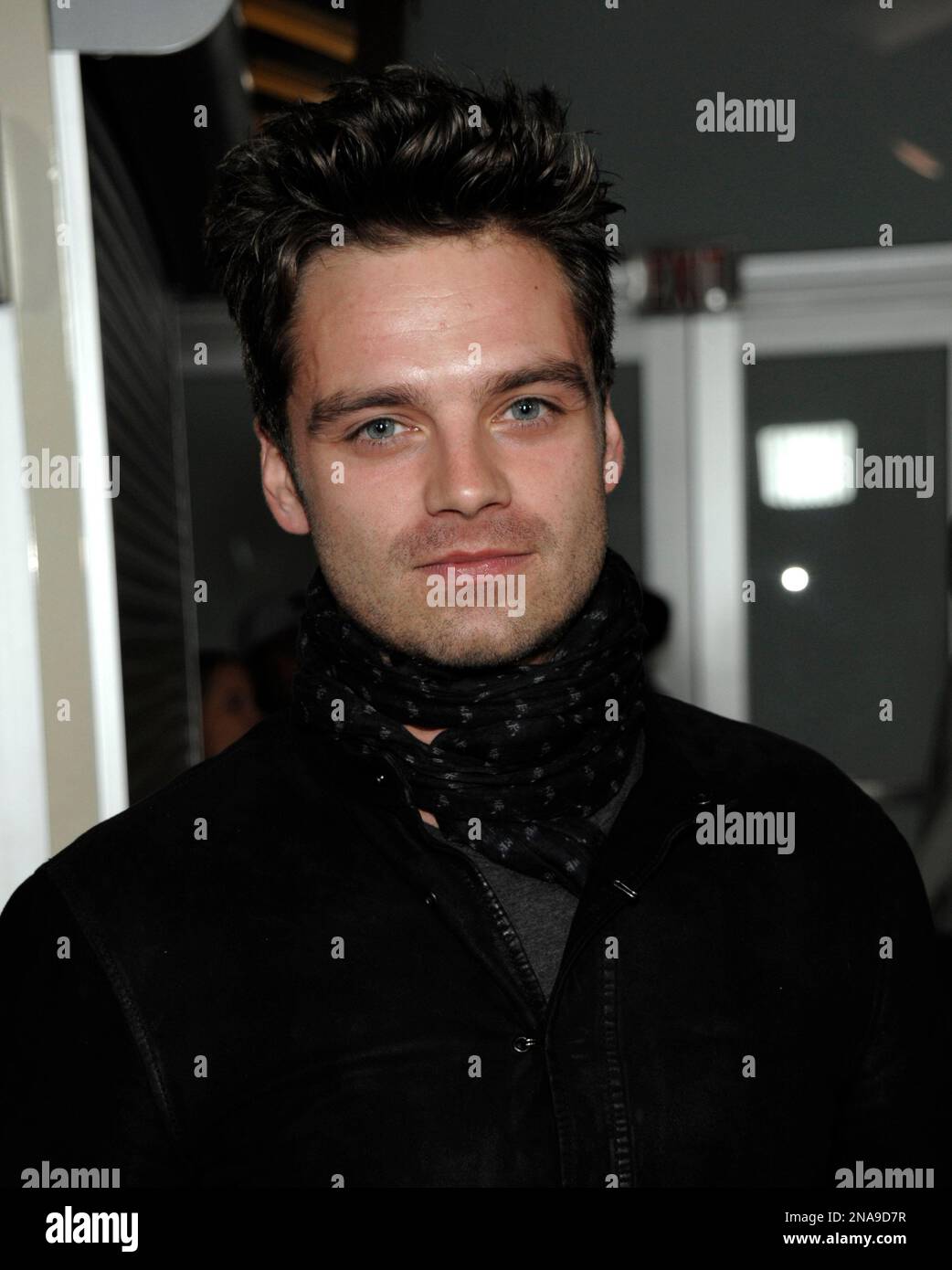 Actor Sebastian Stan arrives at the premiere of the feature film "Gone ...