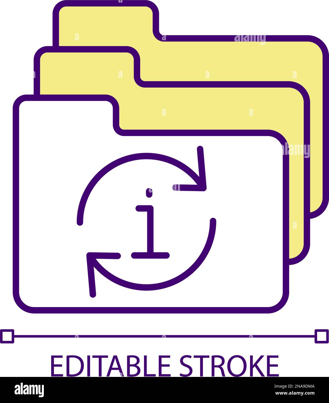 Digital documents update process hi-res stock photography and images ...