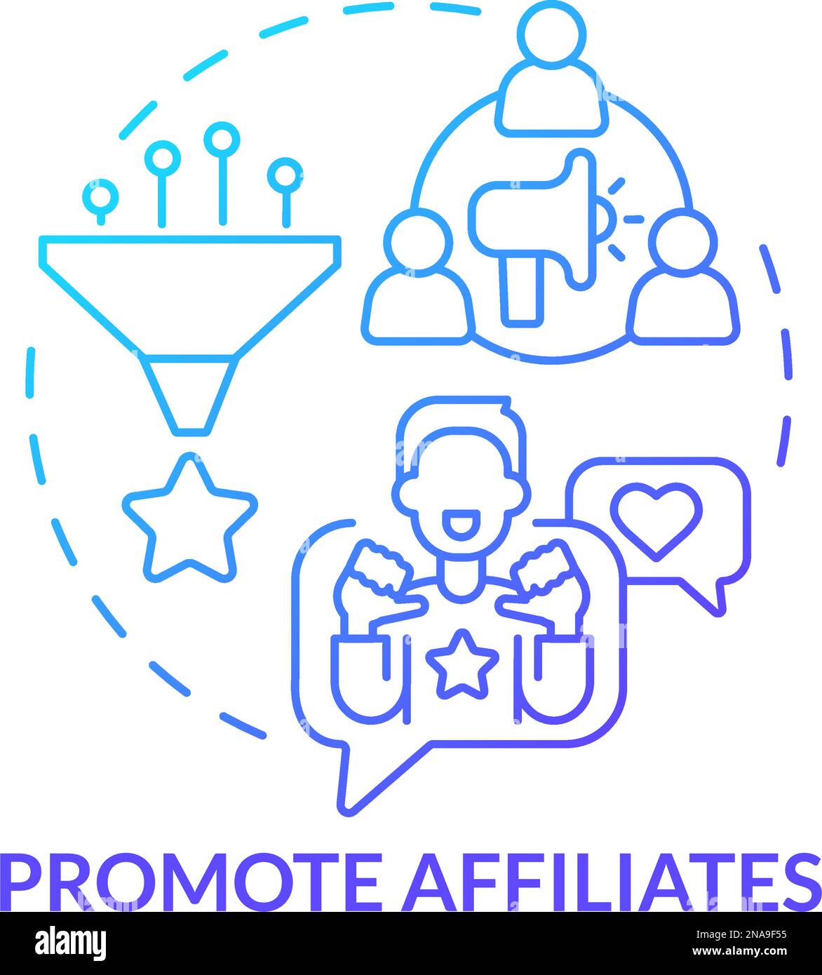 Affiliates marketing Cut Out Stock Images & Pictures - Alamy