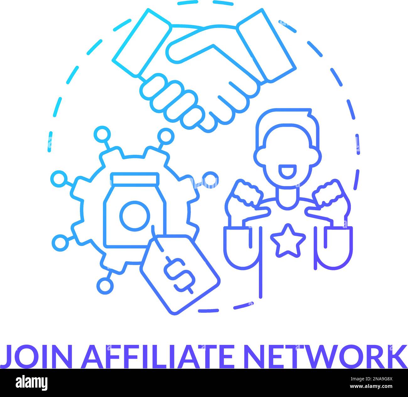 Influencer collaboration Stock Vector Images - Alamy