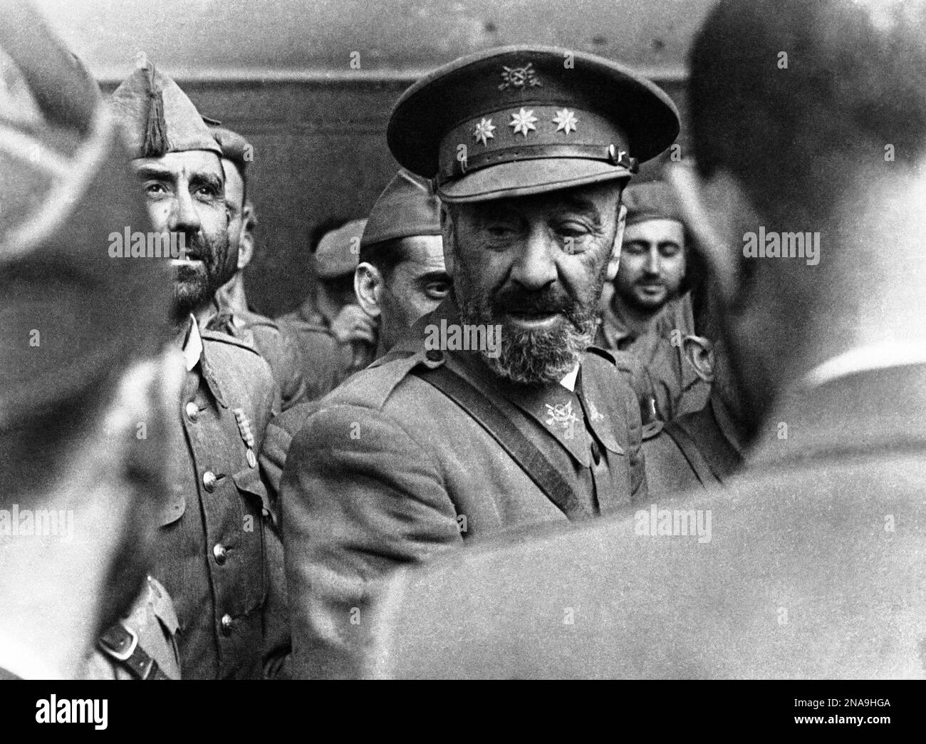 After a ten weeks' siege, the garrison of the Alcazar, the famous ...