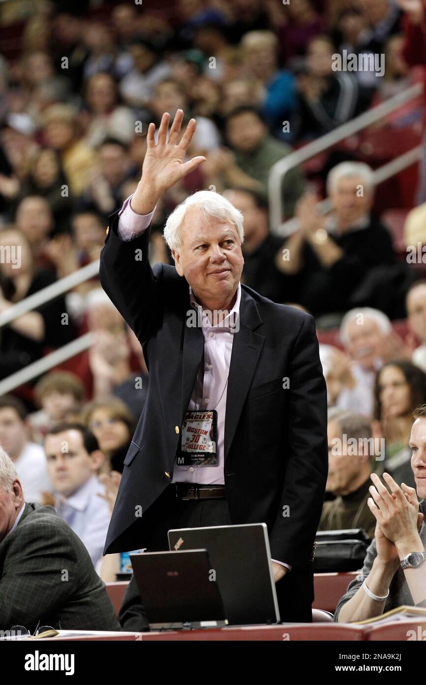 Boston Globe sportswriter Bob Ryan, who is retiring later this year ...