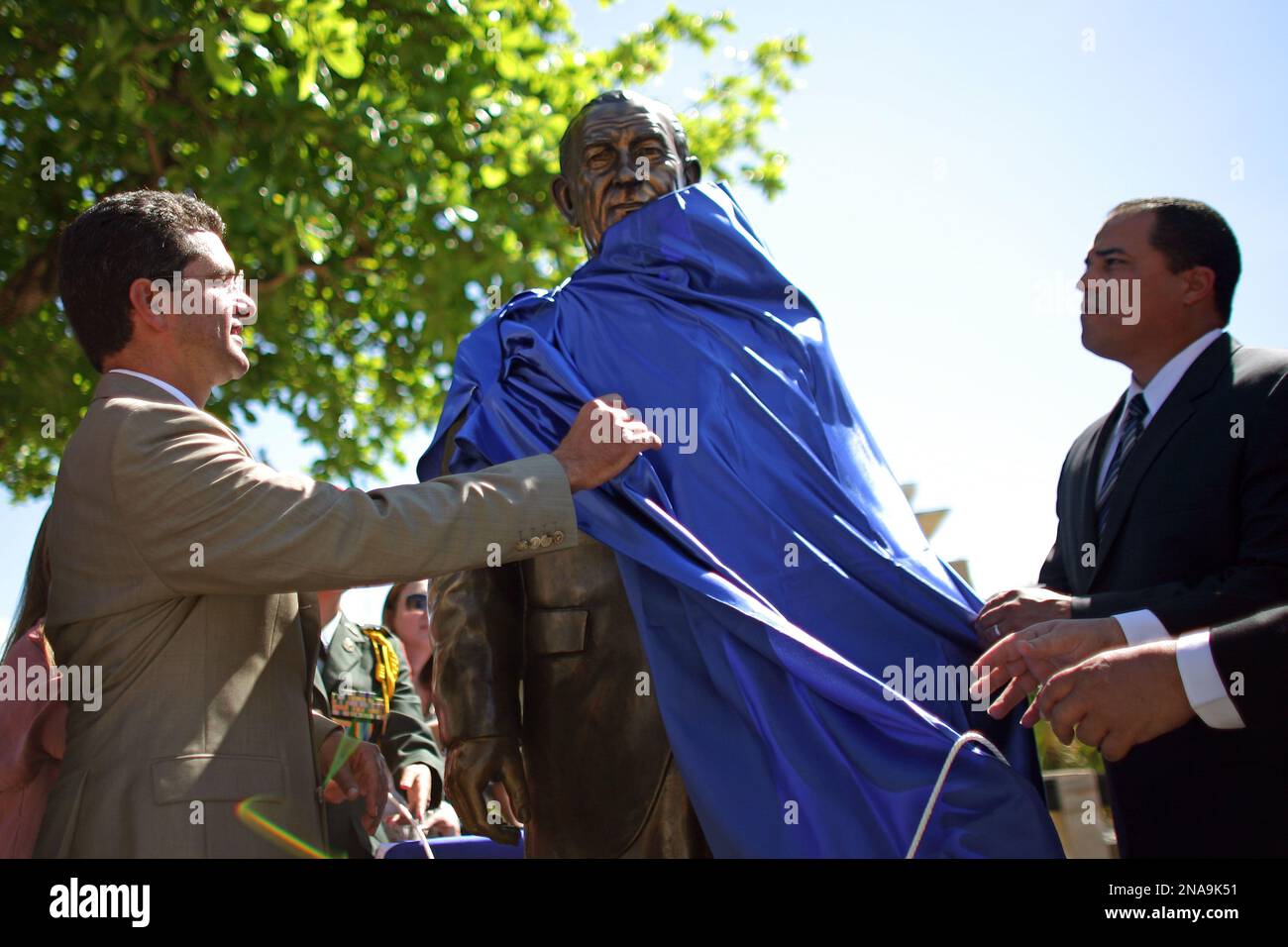 Puerto Rico's Resident CommissionerPedro Pierluisi, left, and Sen ...