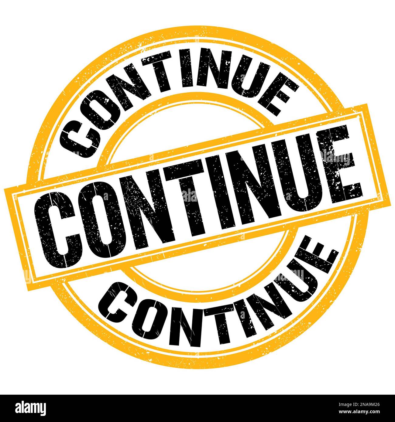 Continue word Cut Out Stock Images & Pictures - Alamy