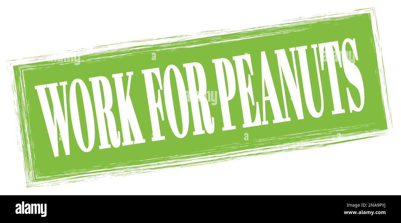 Work for peanuts Cut Out Stock Images & Pictures - Alamy