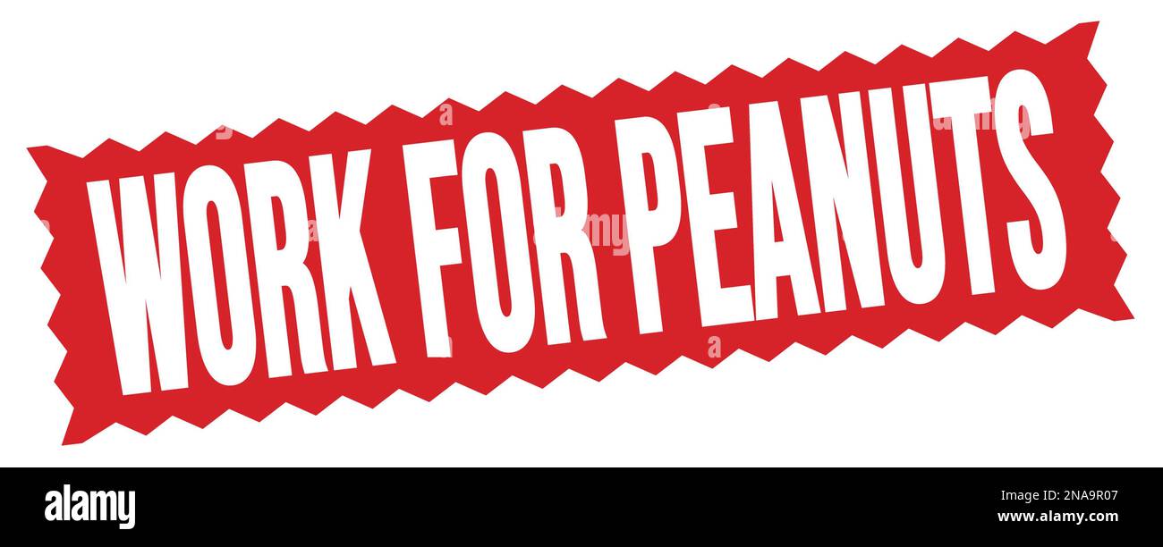 Work for peanuts Cut Out Stock Images & Pictures - Alamy
