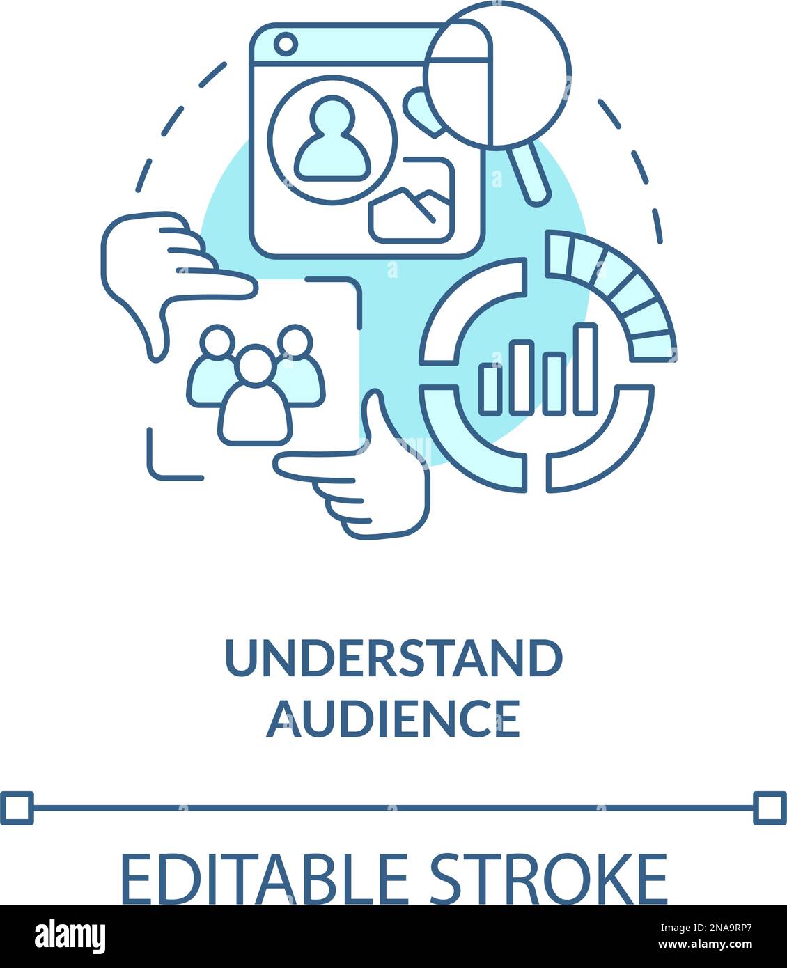 Understand audience turquoise concept icon Stock Vector Image & Art - Alamy Understand audience turquoise concept icon Stock Vector Image & Art - Alamy