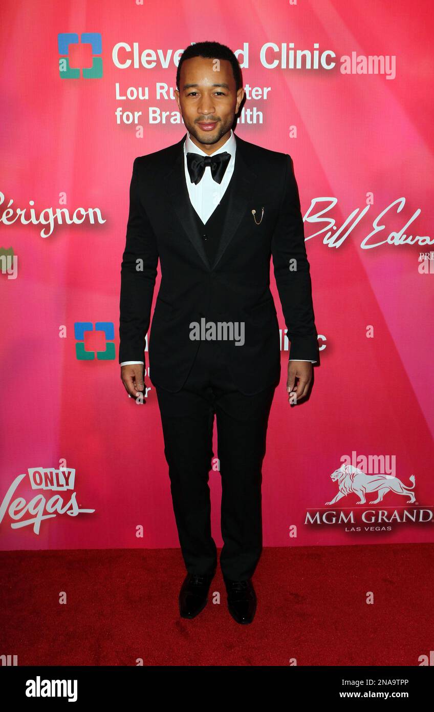 Recording artist John Legend arrives at the Keep Memory Alive 16th ...