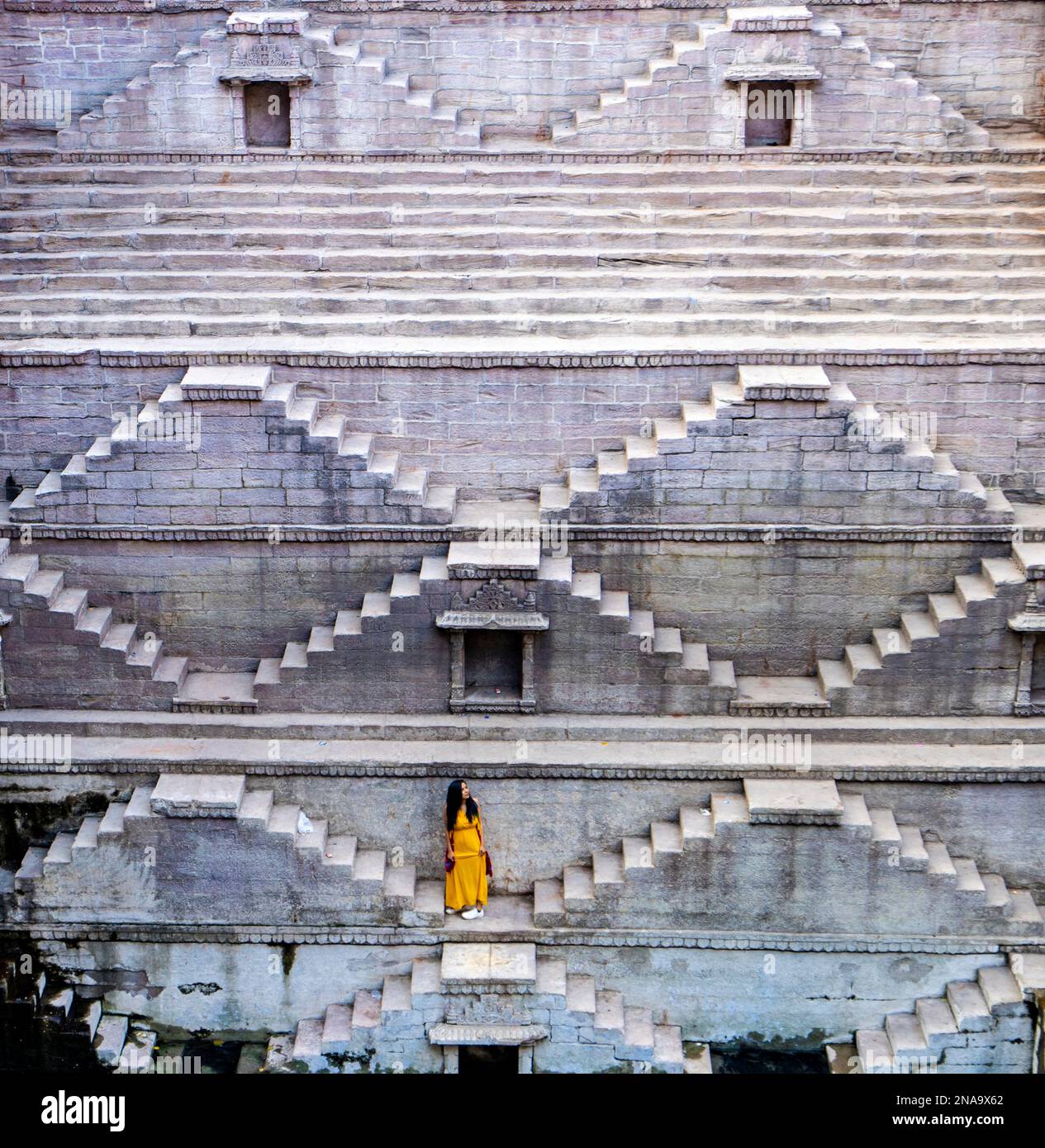 Toorji Ka Jhalra step well, Jodhpur, India; Jodhpur, Rajasthan, India ...