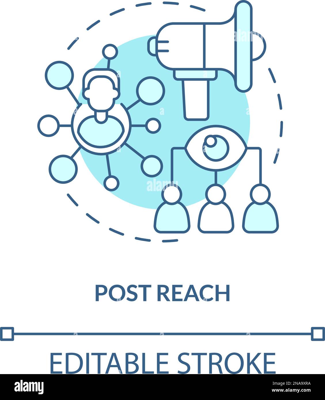 Digital reach abstract Stock Vector Images - Alamy