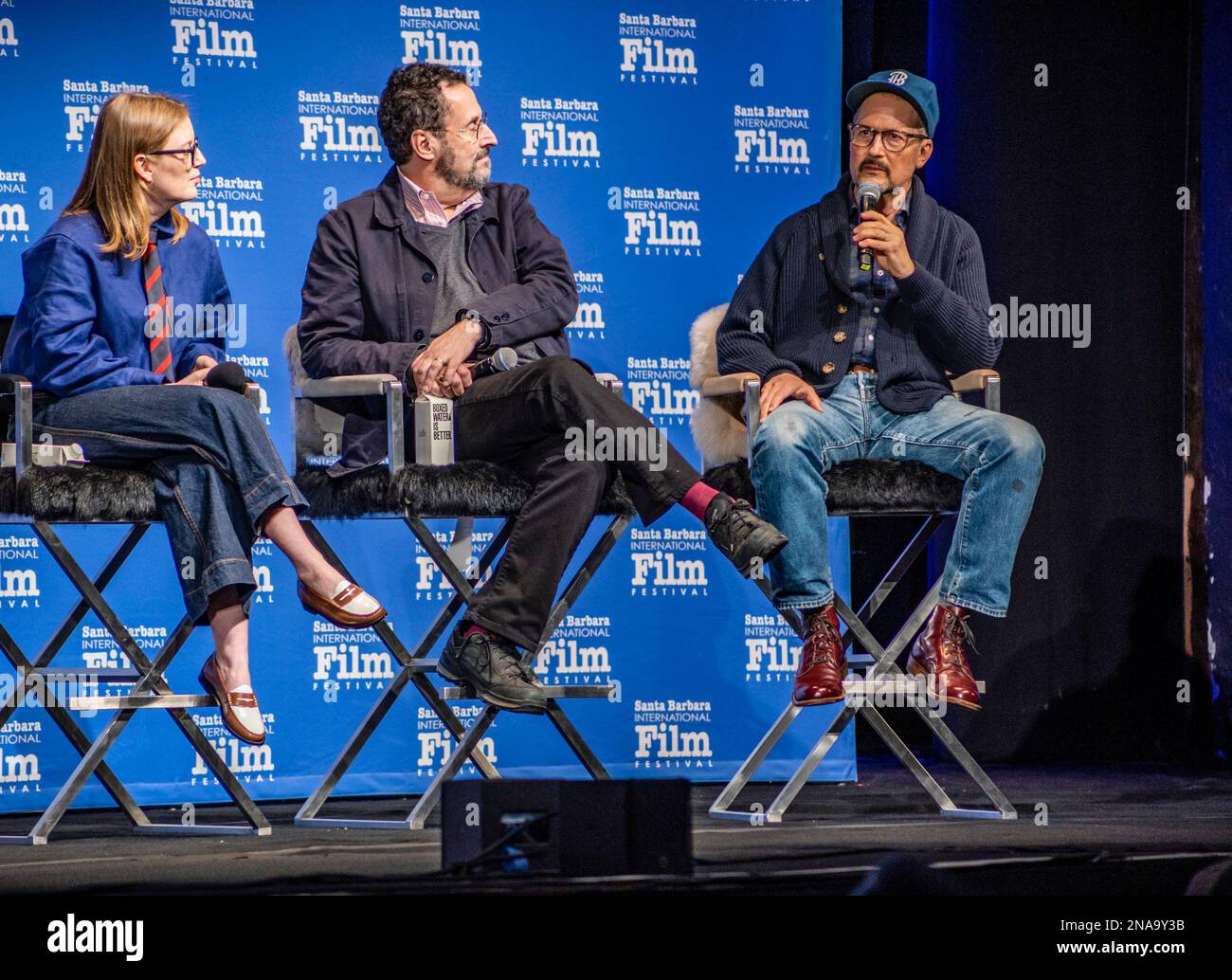 (l-r) Sarah Polley, Tony Kushner, and Todd Field. The 2023 Santa ...
