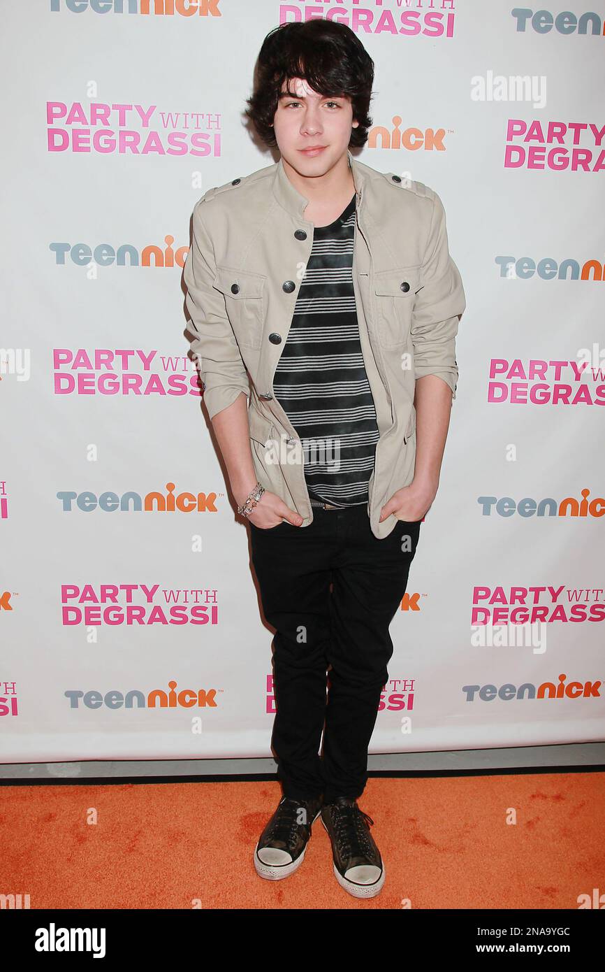 Munro Chambers is shown at a screening event, Saturday, Feb. 18, 2012 ...