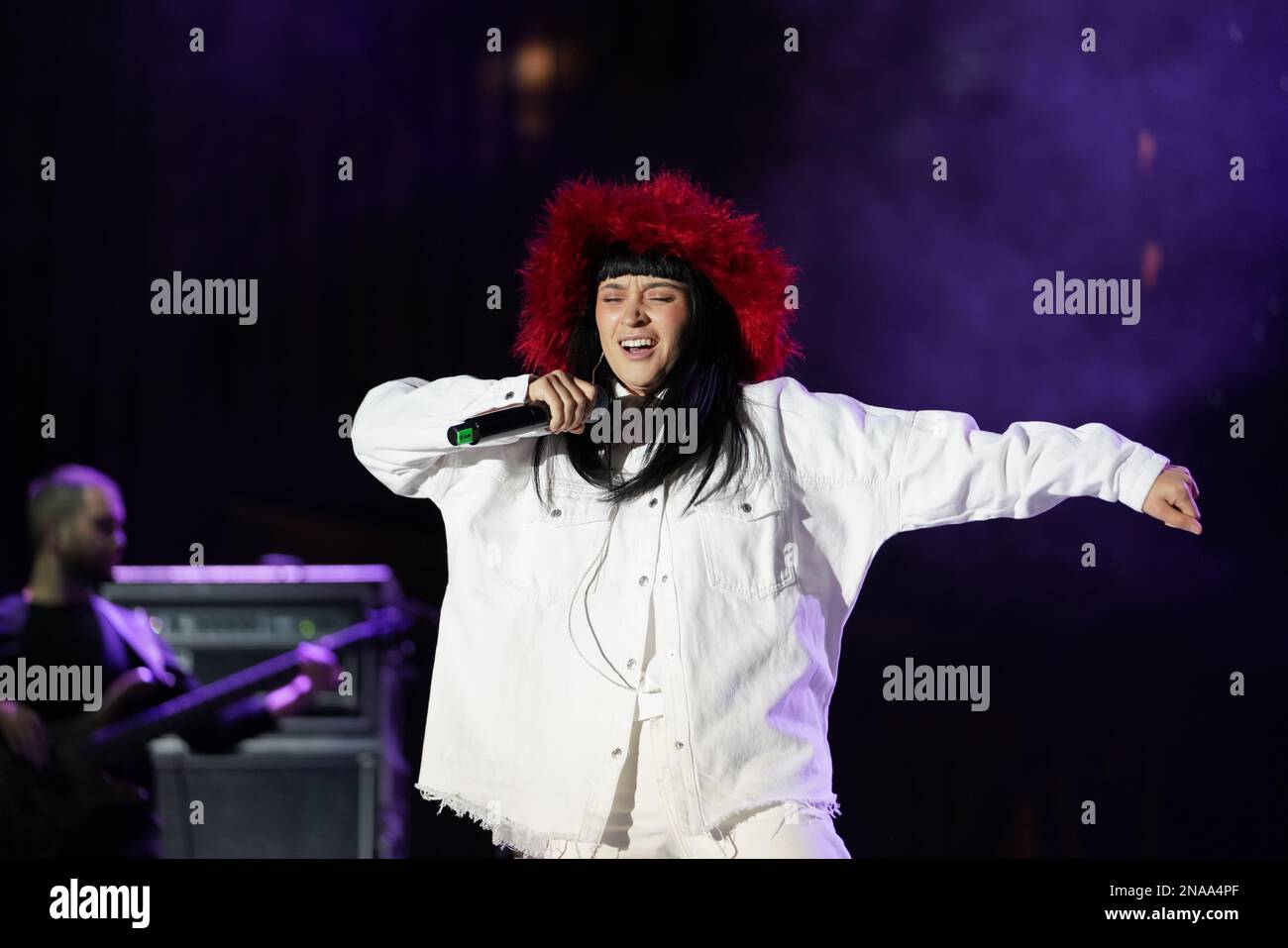 iSTANBUL, TURKIYE - OCTOBER 06, 2022: Romanian Singer Irina Rimes ...