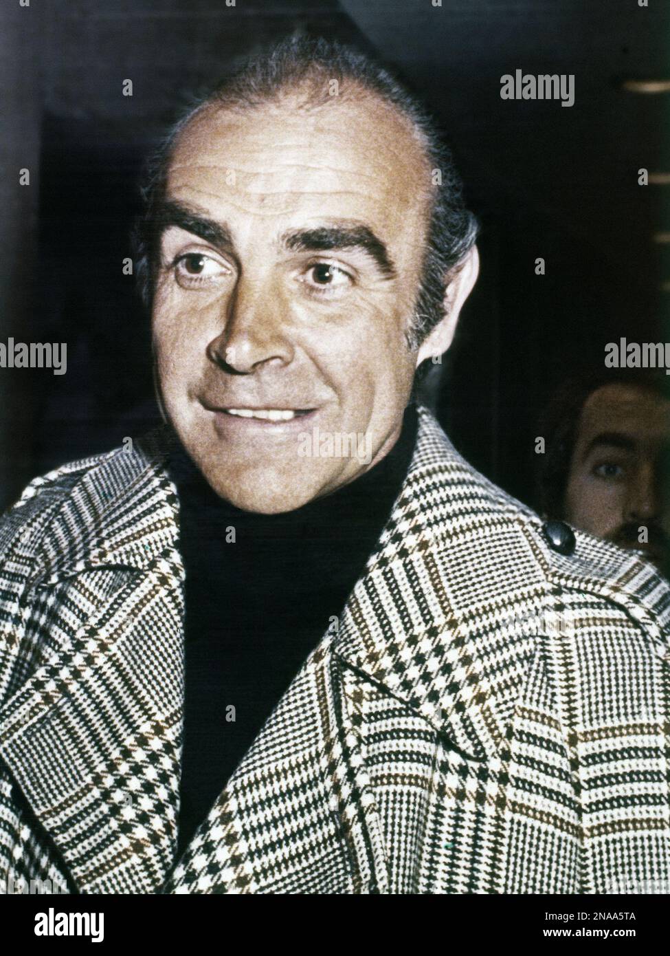 British actor Sean Connery, former “James Bond 007”, is seen at a ...