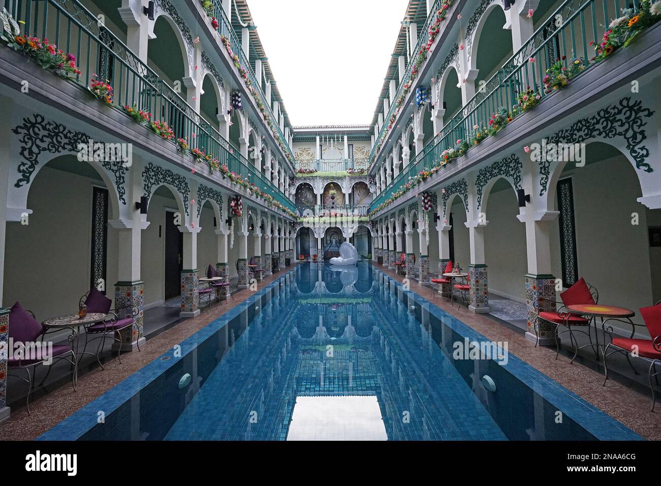 Exterior architecture design and decoration of Arabic hotel inspired by ...