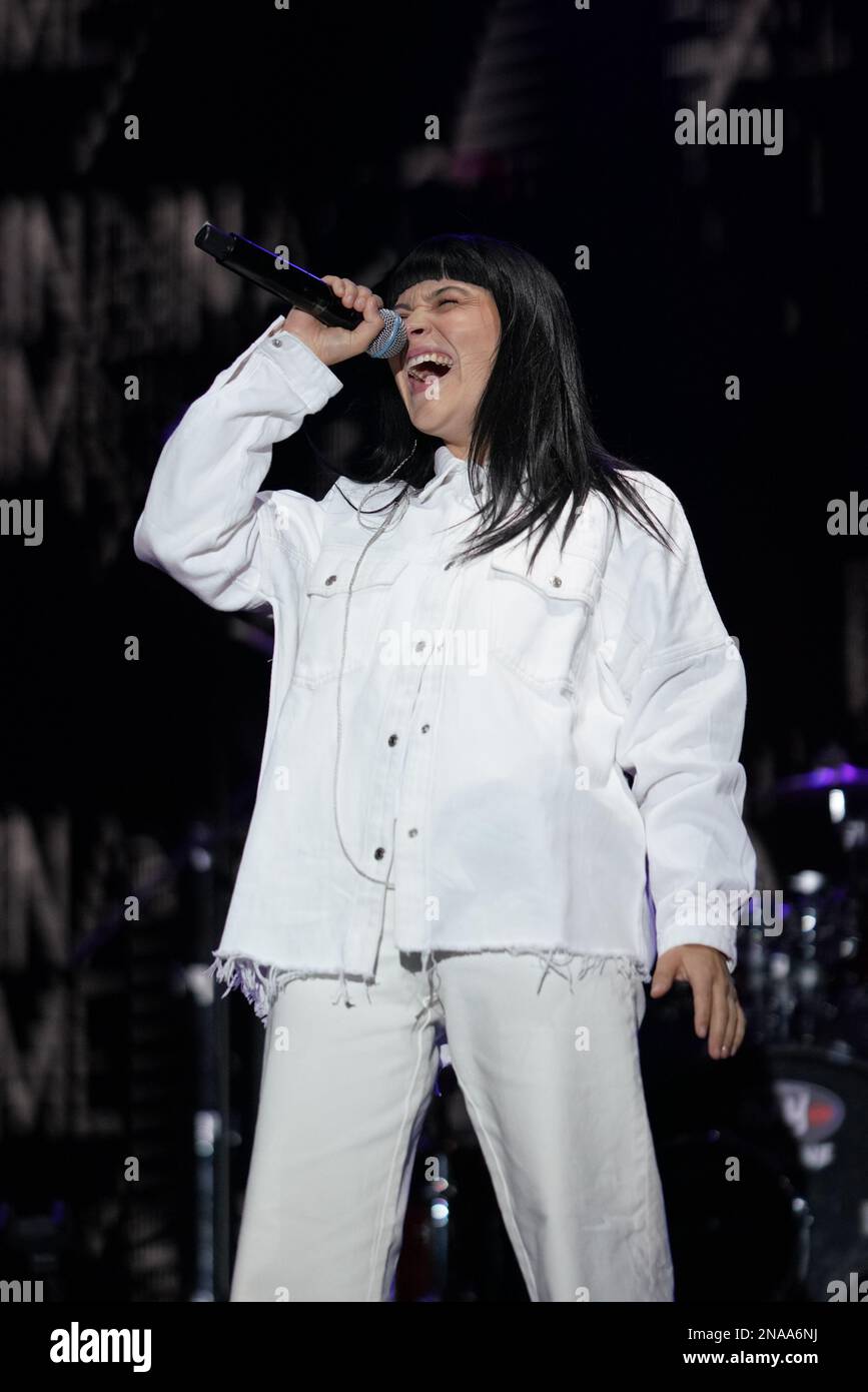 iSTANBUL, TURKIYE - OCTOBER 06, 2022: Romanian Singer Irina Rimes ...