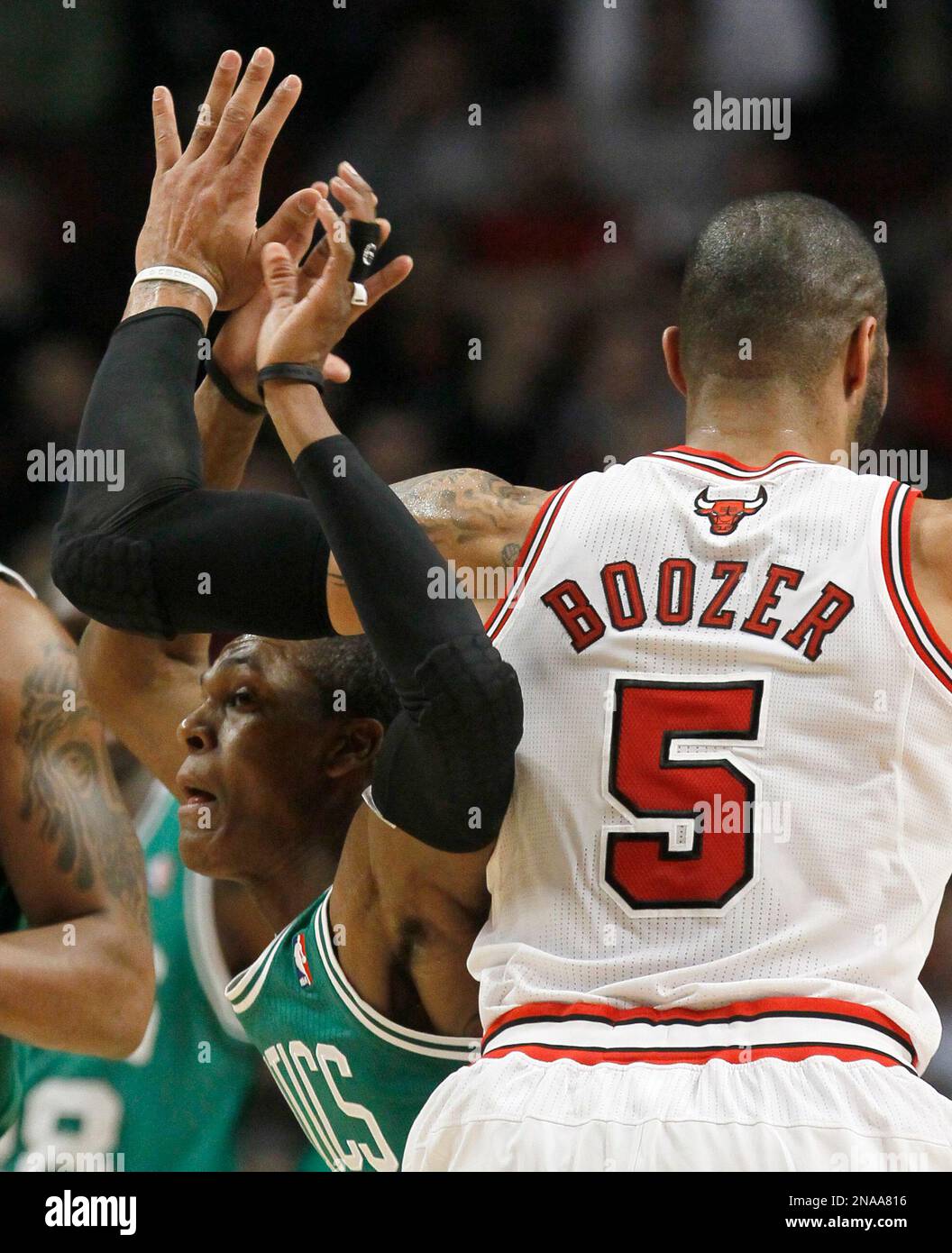 Carlos boozer rajon rondo hi-res stock photography and images - Alamy
