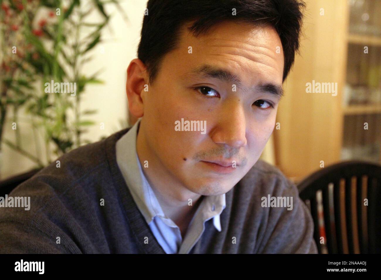 Daniel Kim poses for a photograph Friday Jan. 20, 2012 at his home in ...