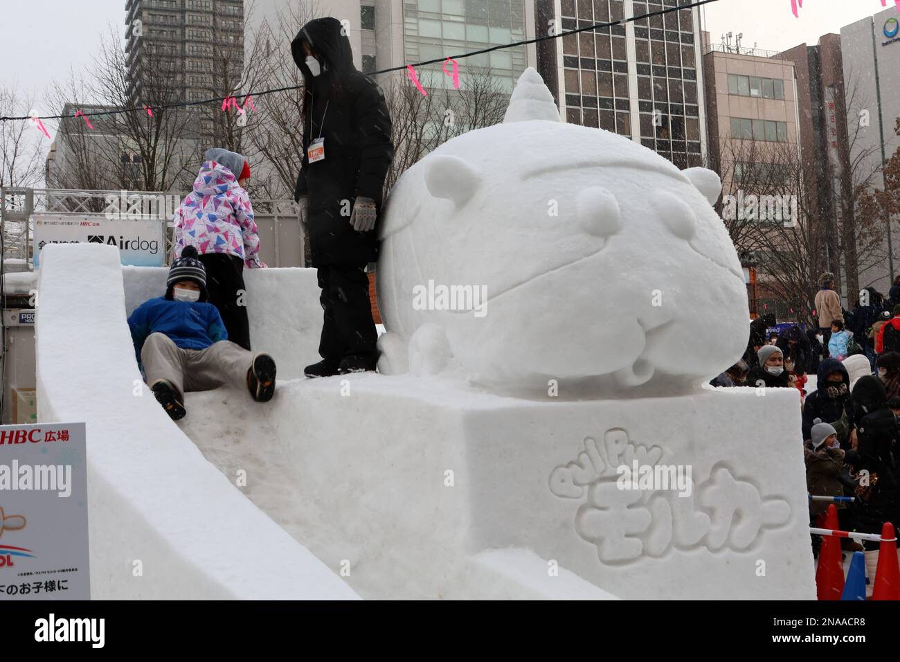 73rd Sapporo Snow Festival, February 11, 2023 - The Sapporo Snow ...