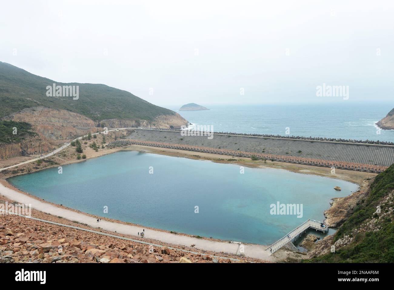 East dam of high island reservoir hi-res stock photography and images ...