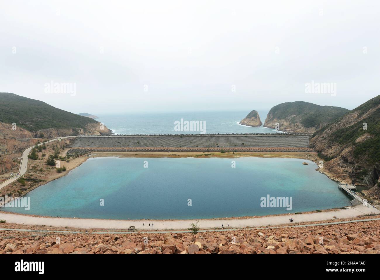 View from the High Island Reservoir East Dam in Sai Kung East Country ...