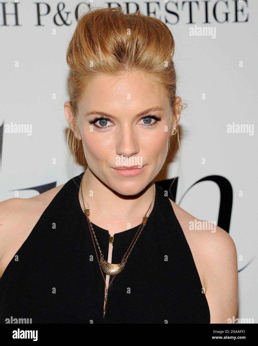 Actress Sienna Miller attends the unveiling of "The Ever Changing Face ...