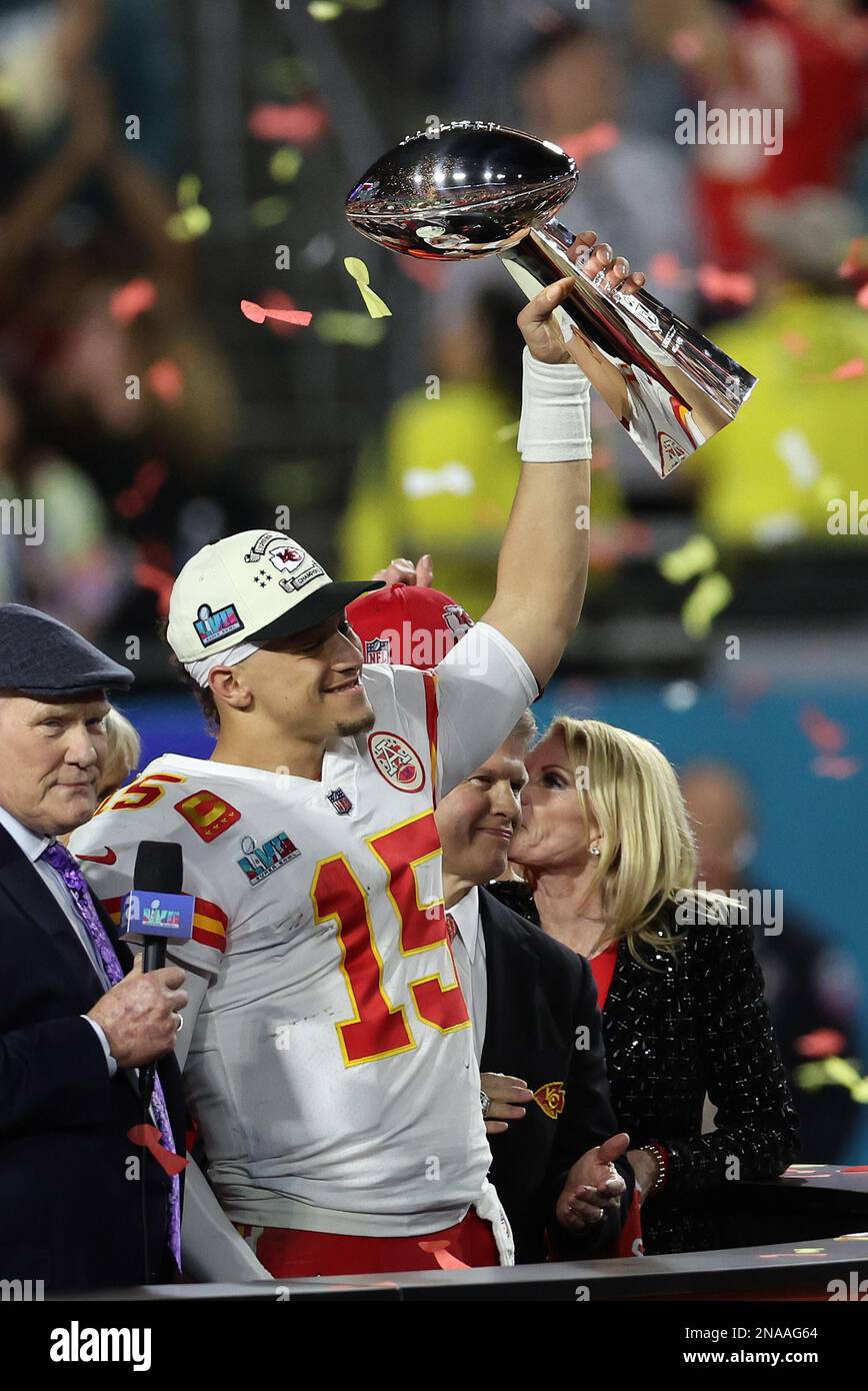 Patrick mahomes 2023 vince lombardi hi-res stock photography and images ...