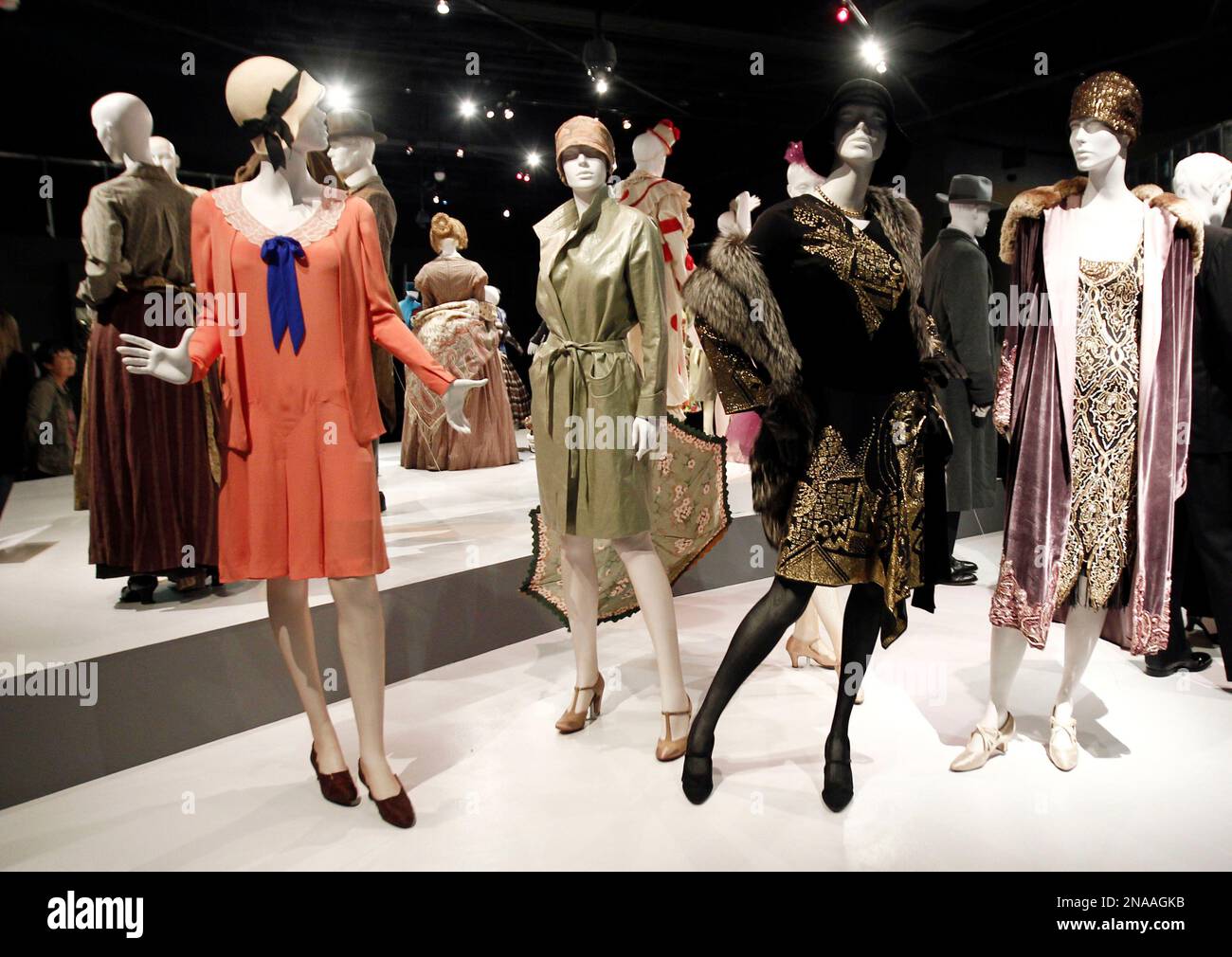 Costumes designed by Mark Bridges for the film "The Artist" are ...