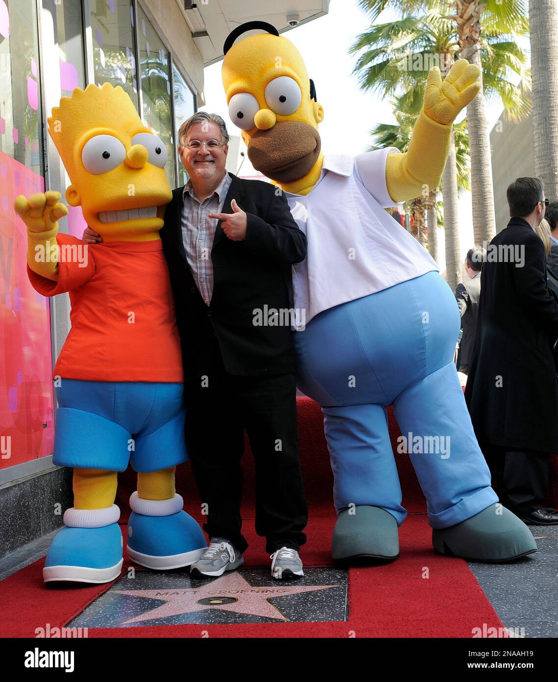 Matt Groening, creator of the animated television series "The Simpsons ...