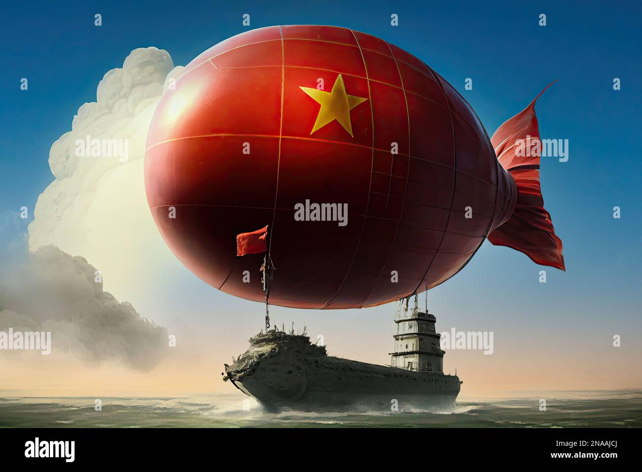Chinese spy balloon hi-res stock photography and images - Alamy