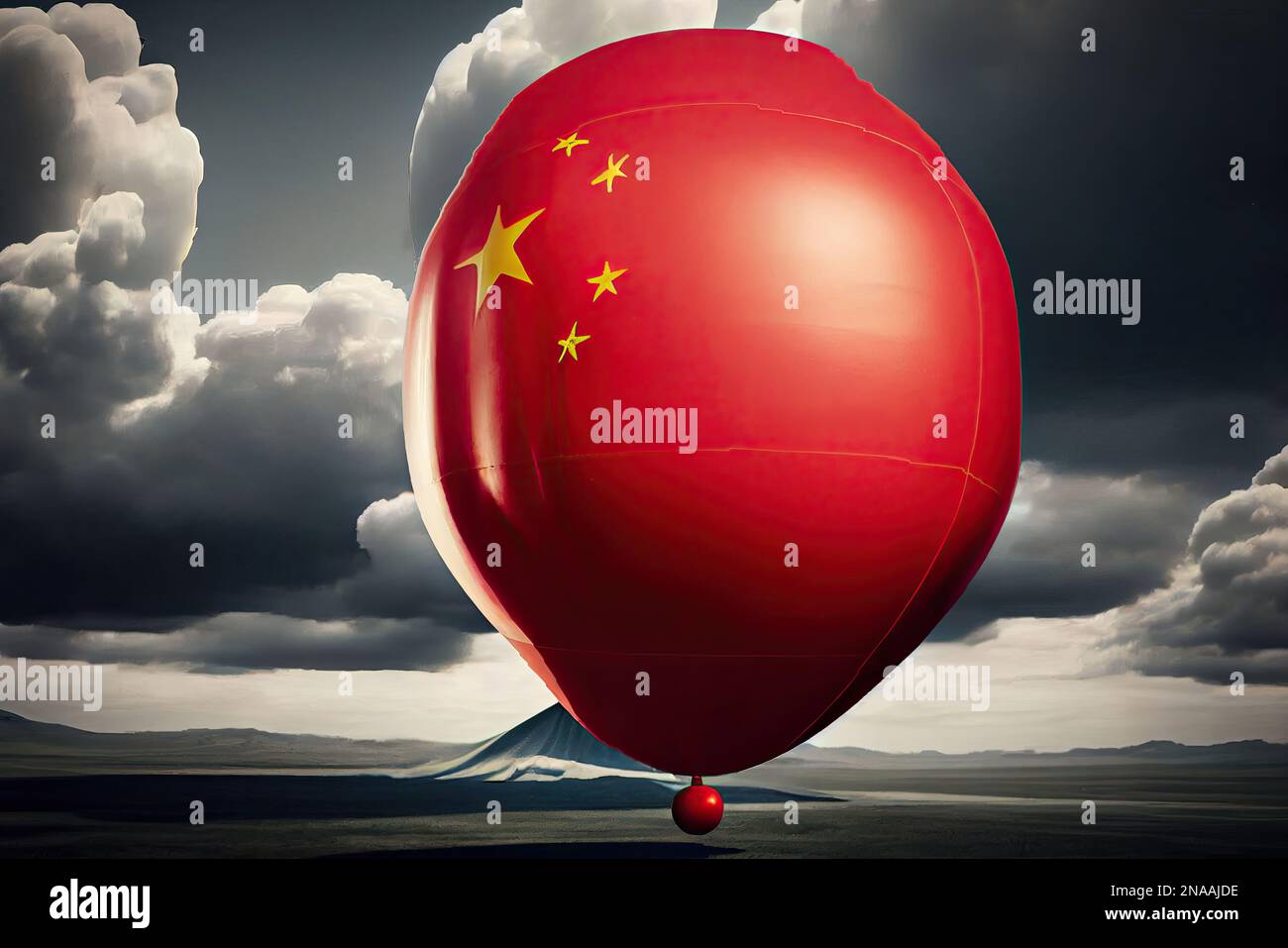Chinese spy balloon hi-res stock photography and images - Alamy