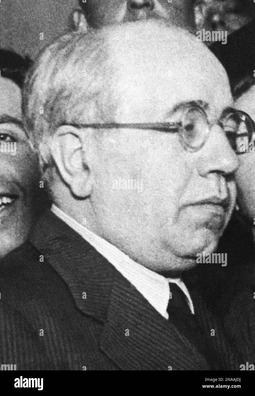 Manuel Azana the first Prime Minister of the Second Spanish Republic ...