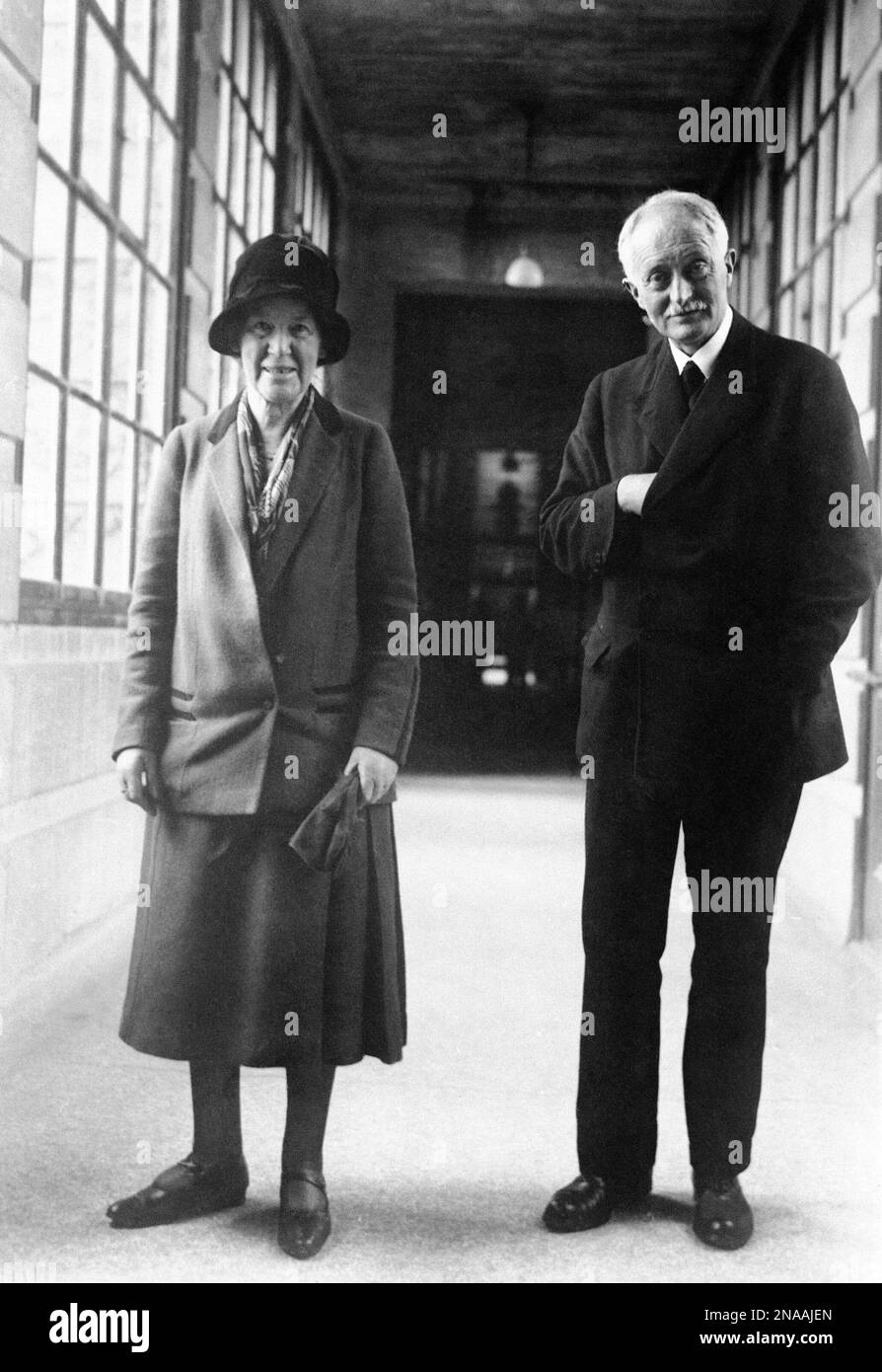 English writer John Edward Masefield, Britain's Poet Laureate, with ...
