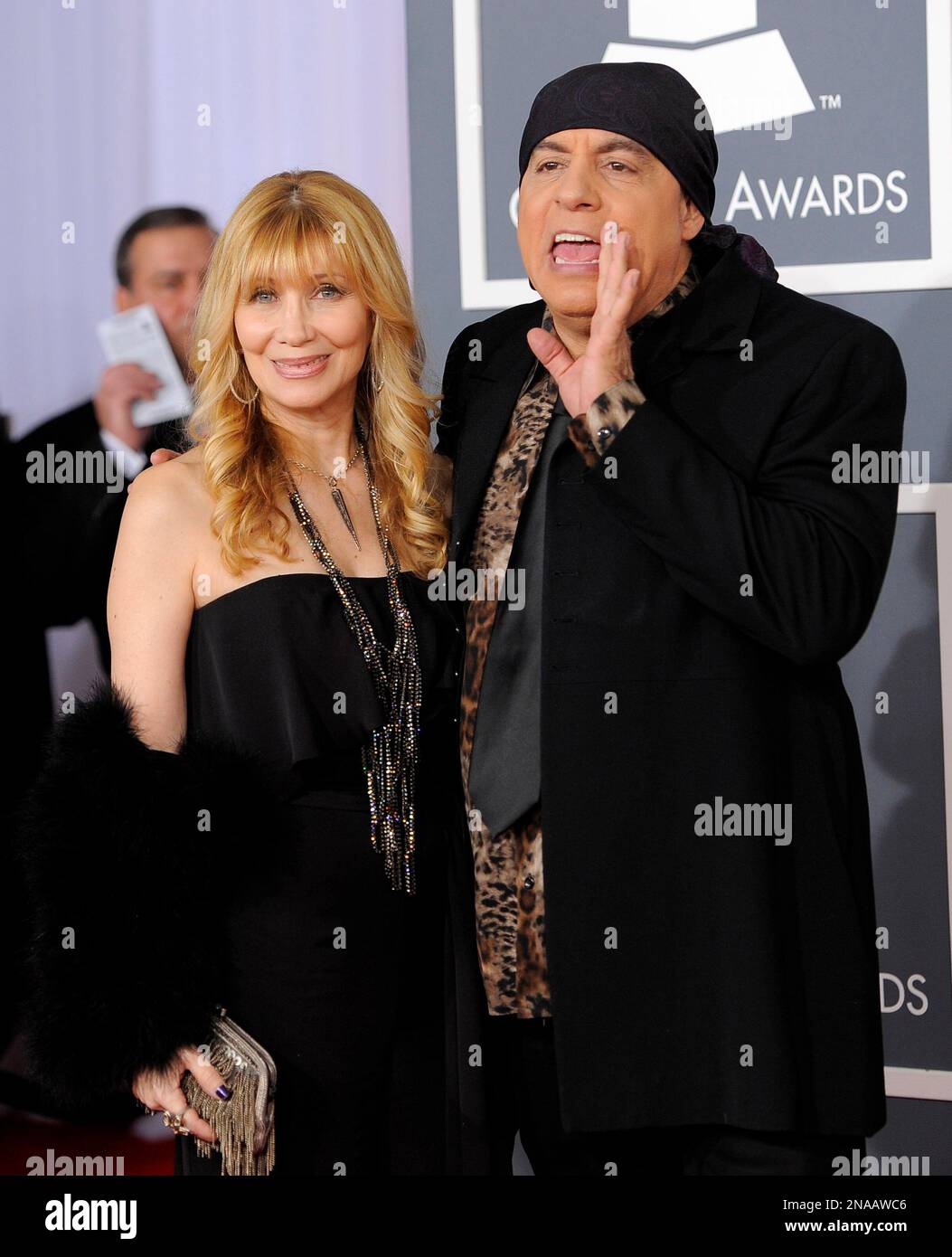From left, Maureen Van Zandt and Steven Van Zandt arrive at the 54th ...