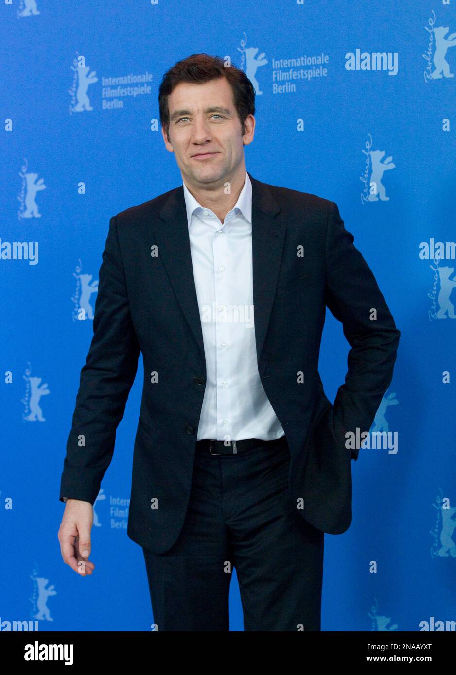 British actor Clive Owen poses during the photo call of the film Shadow ...