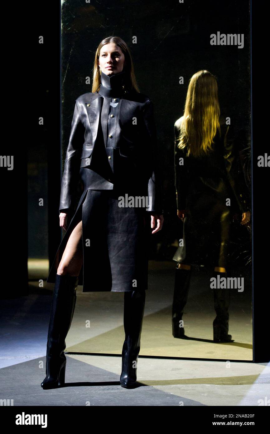 Model Gisele Bundchen walks the runway in the Alexander Wang show ...