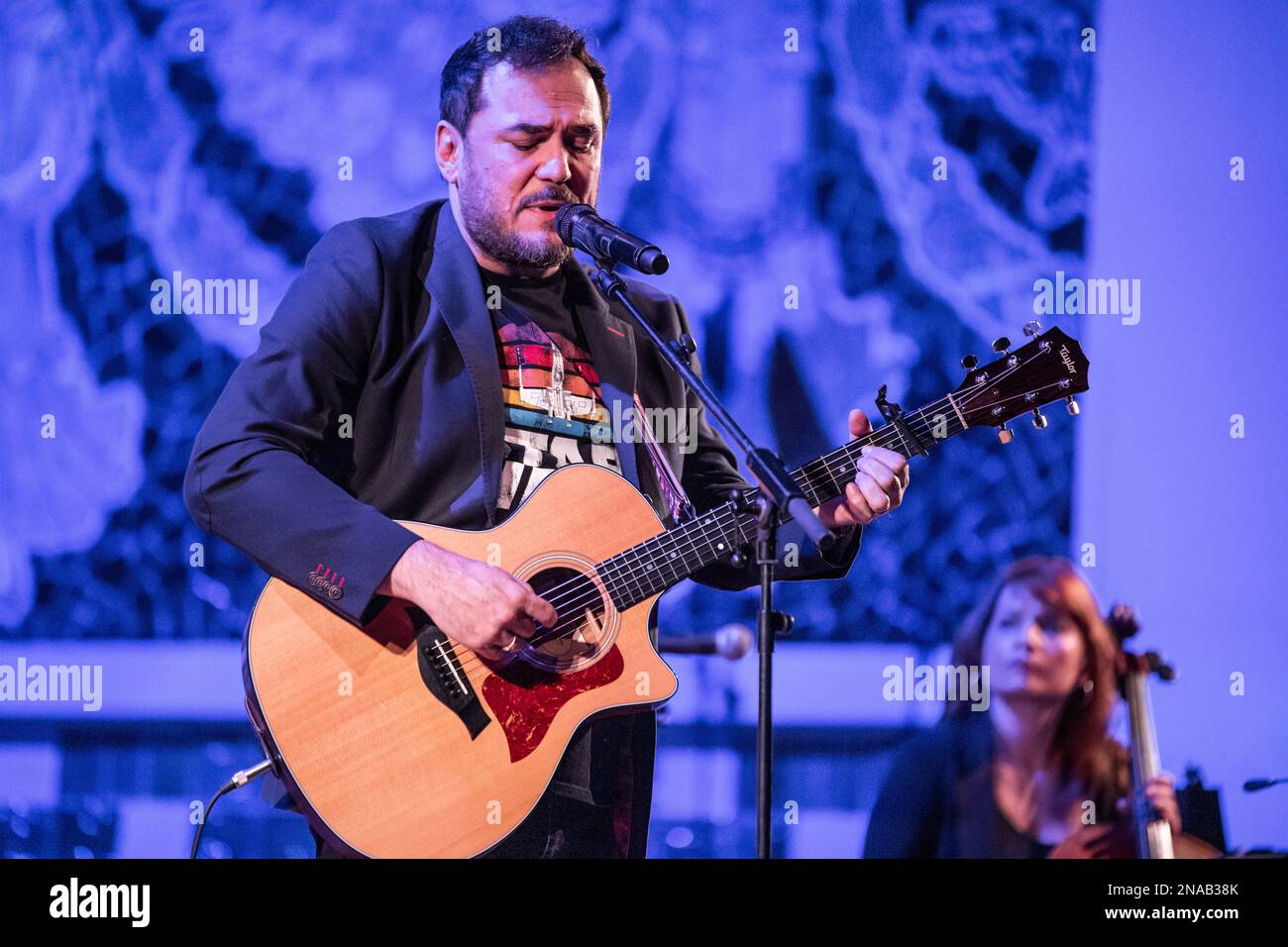 Barcelona, Spain. 2023.02.10. Ismael Serrano singer 25 anniversary ...