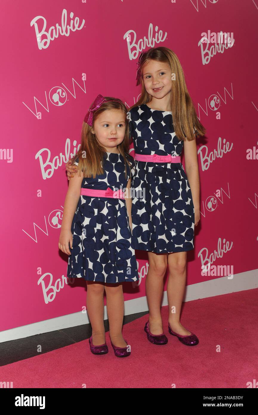 Reagan Wladyka and Faith Wladyka , right, attend Barbie: The Dream ...