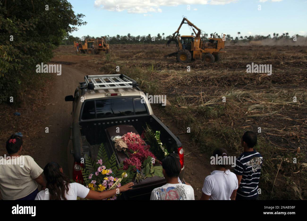 In this Friday, Jan. 27, 2012 photo, the body of Segundo Zapata ...