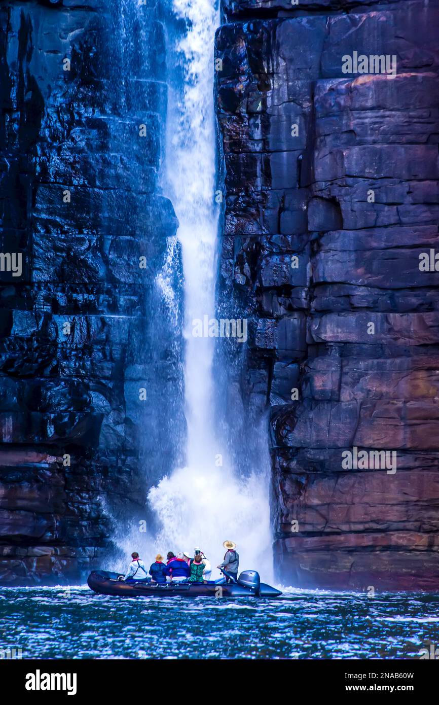 Zodiac, King George Falls, King George River, Kimberley Region ...