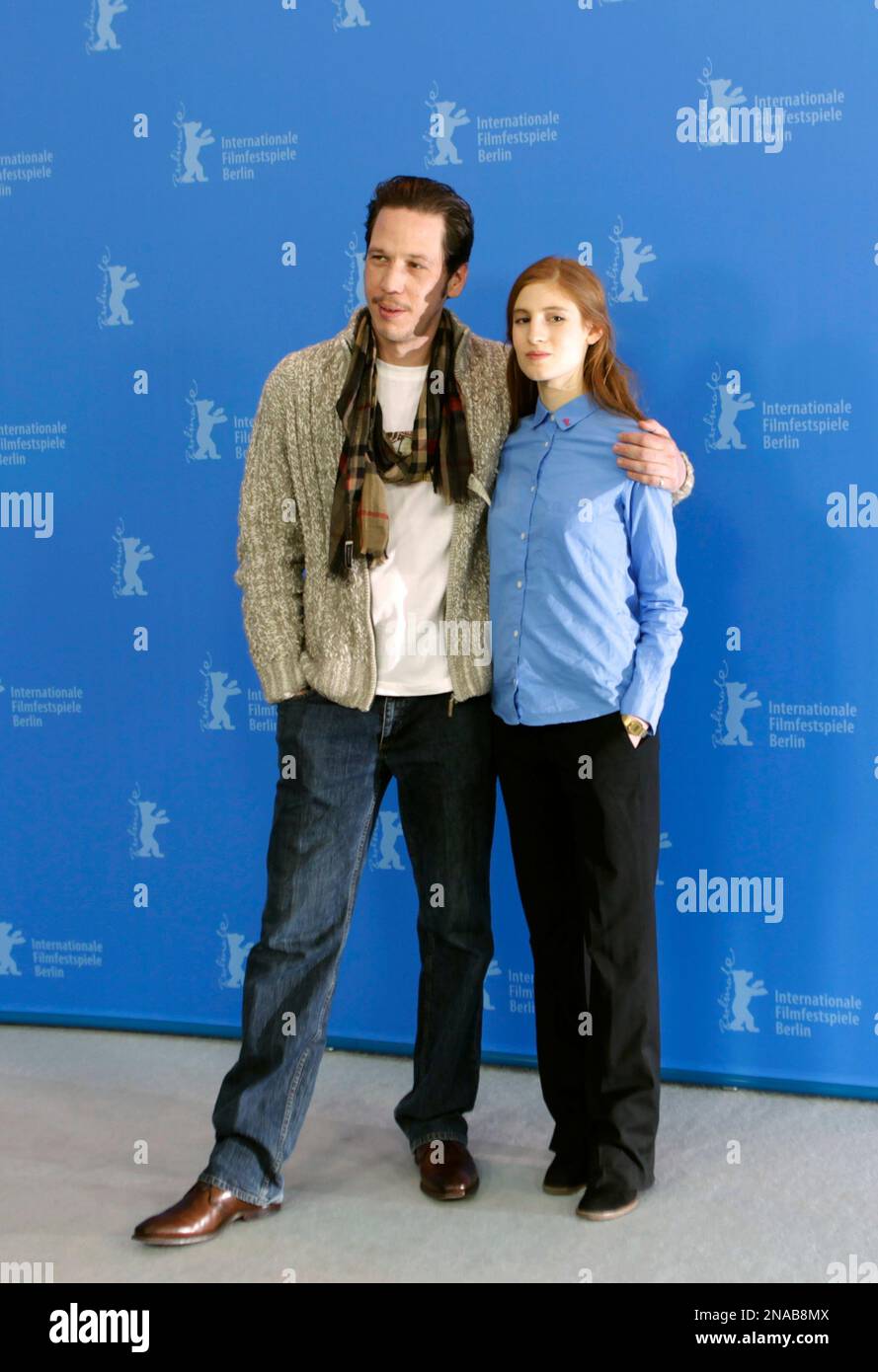 From left French actors Reda Kateb and Agathe Bonitzer pose at the ...