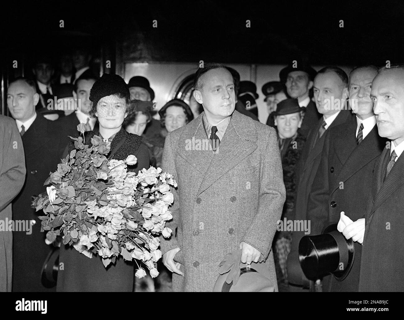 Joachim Von Ribbentrop, the new German Ambassador in London, arrived ...
