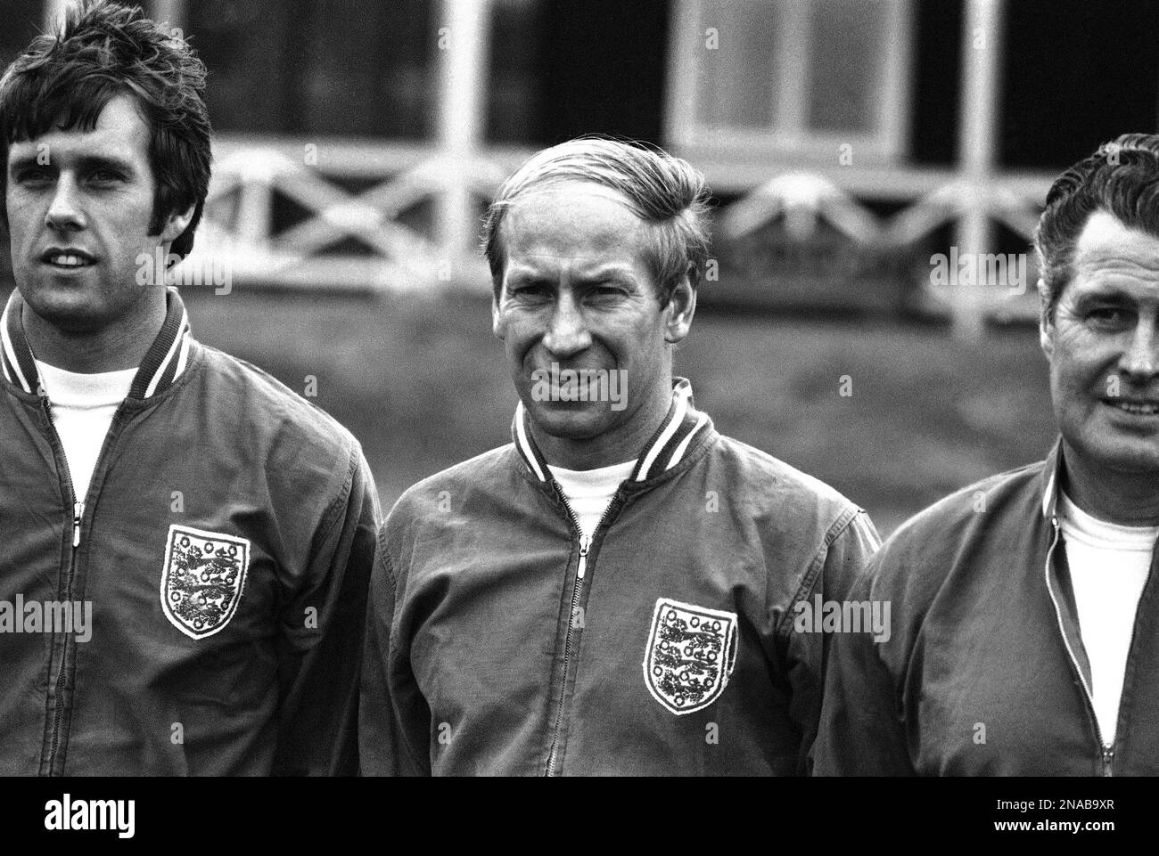 Robert Charlton, known as Bobby Charlton, seen center, an England ...