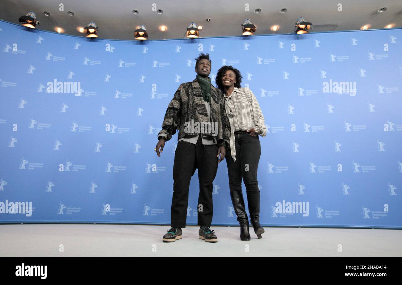 From left U.S actor and musician Saul Williams and French actress Aissa ...