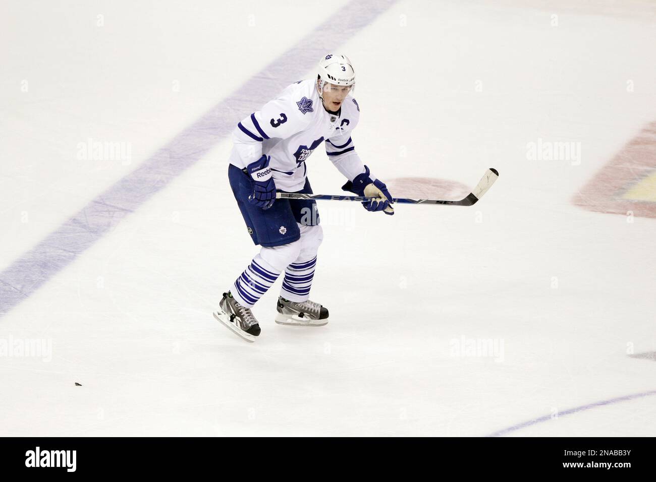 Toronto Maple Leafs' Dion Phaneuf during an NHL hockey game against the ...