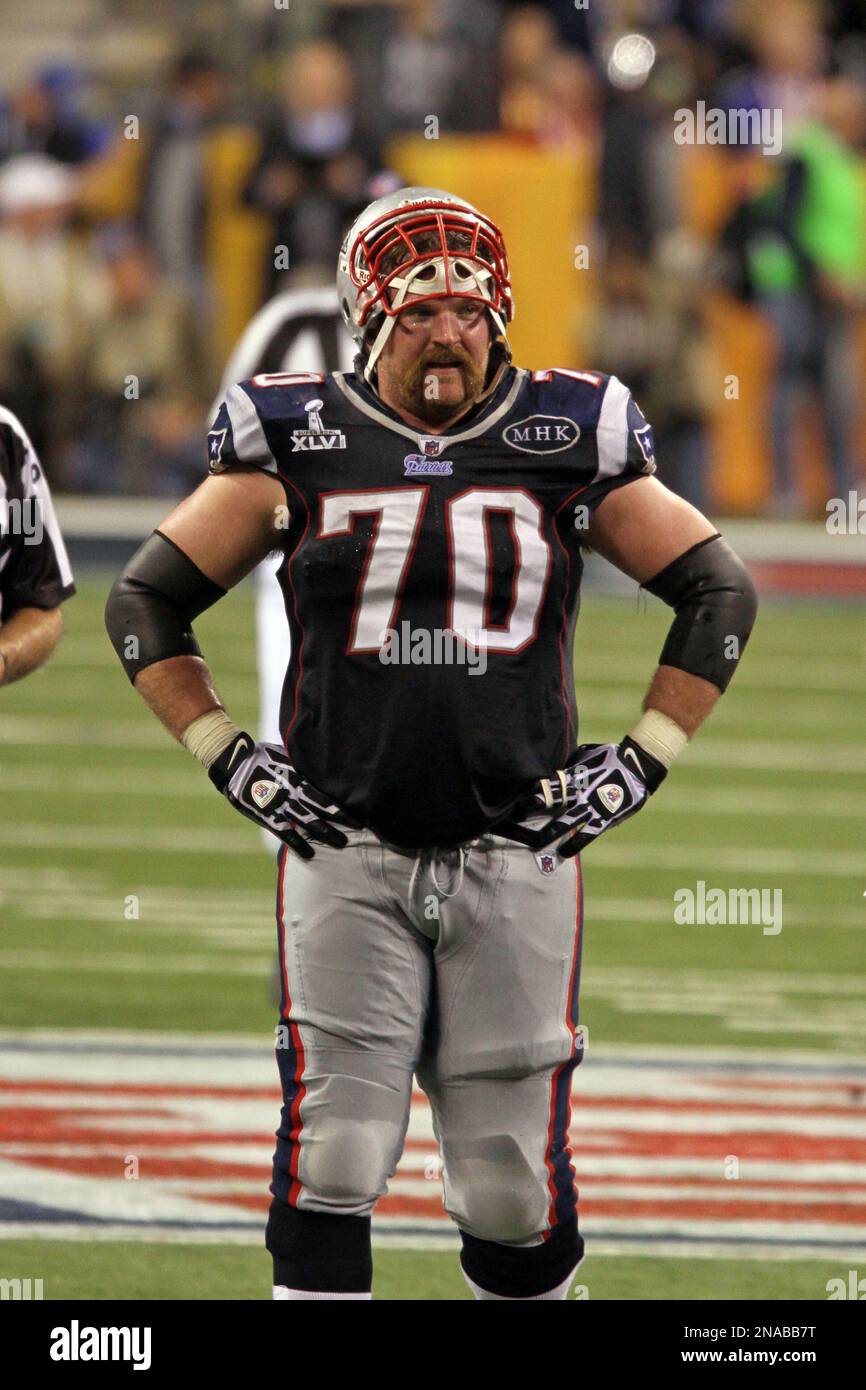 New England Patriots Logan Mankins #70 is seen against the New York ...