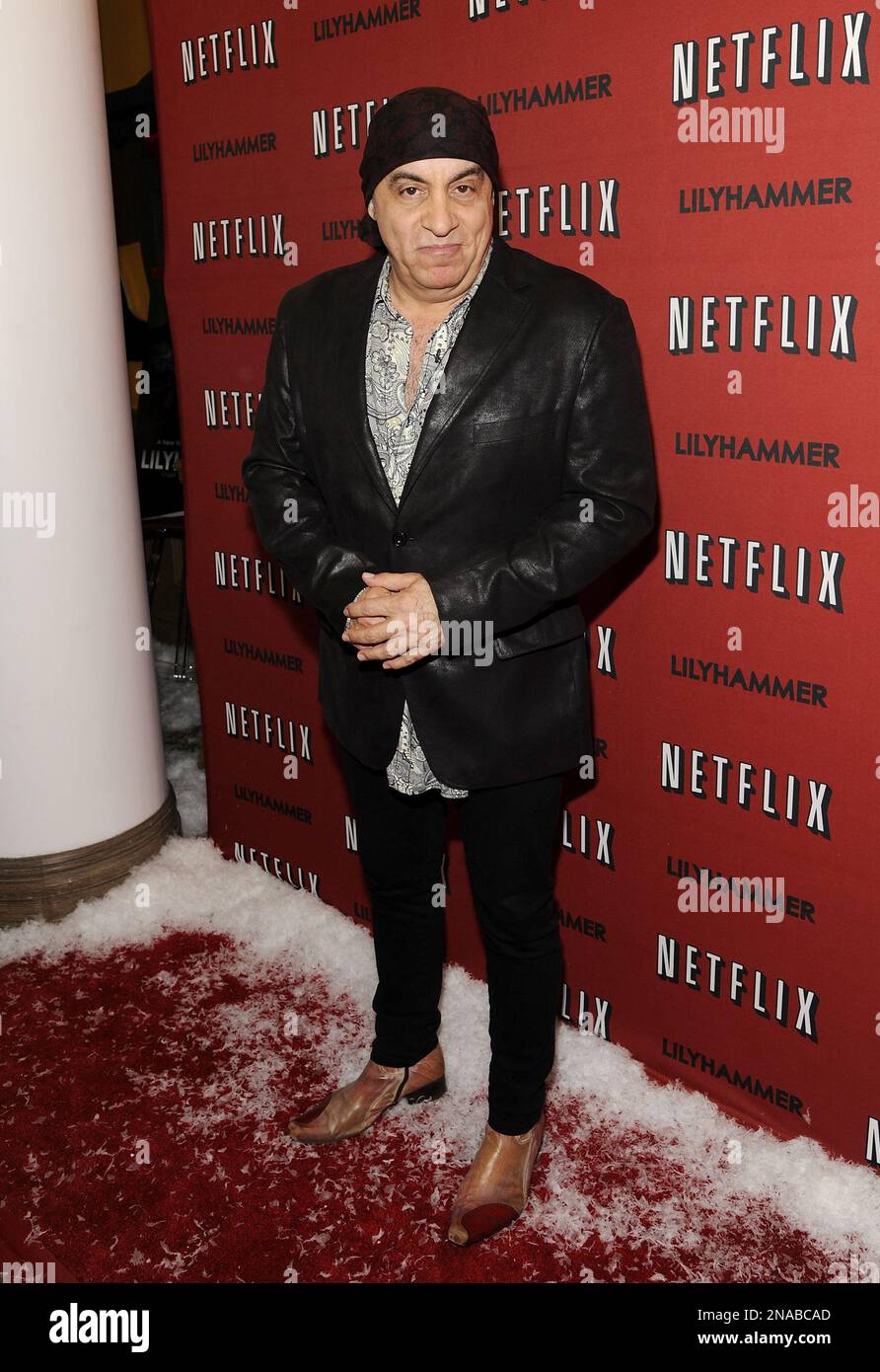 Actor Steven Van Zandt attends the premiere of a Netflix original ...