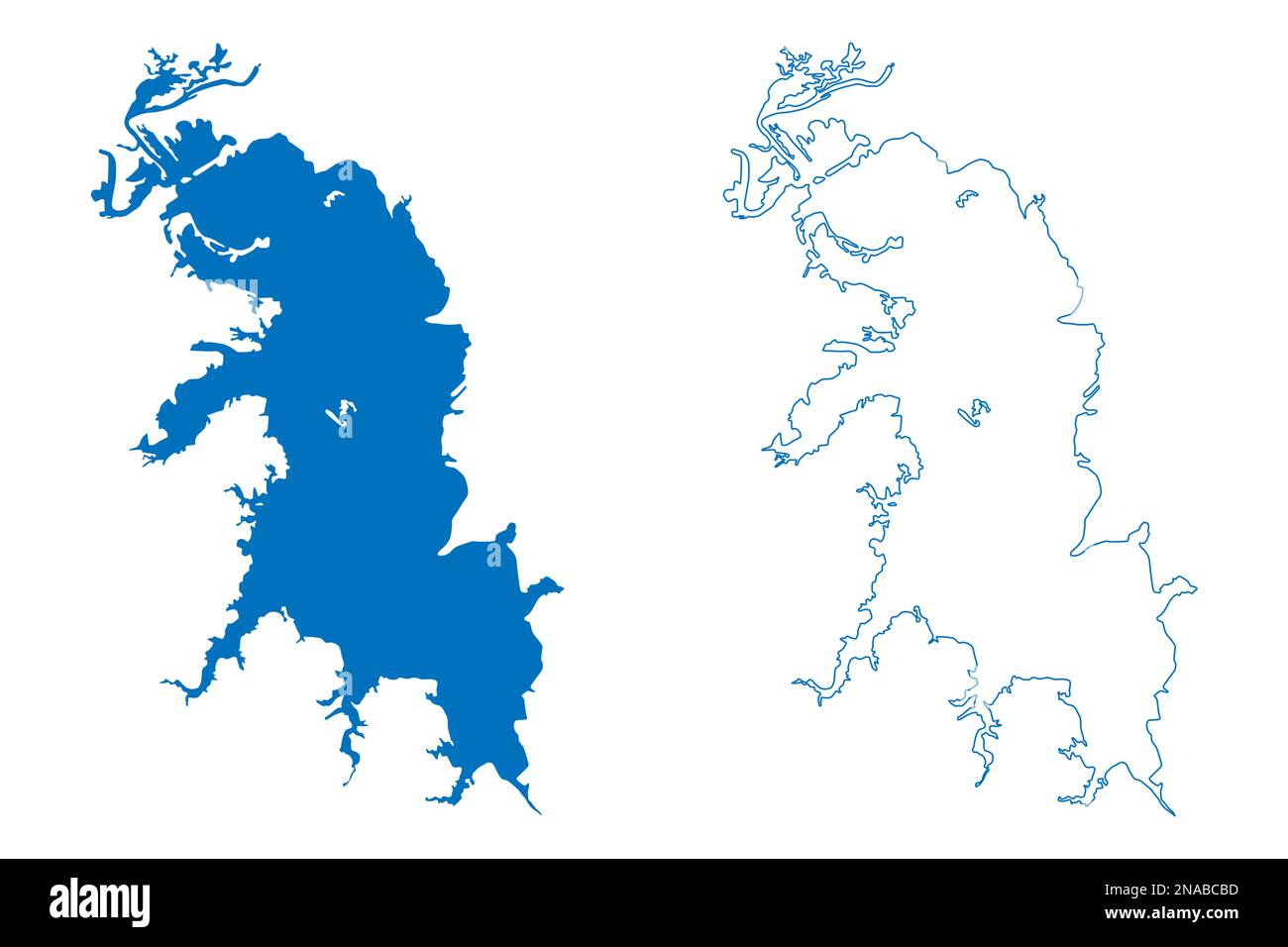 Map of hugo Stock Vector Images - Alamy