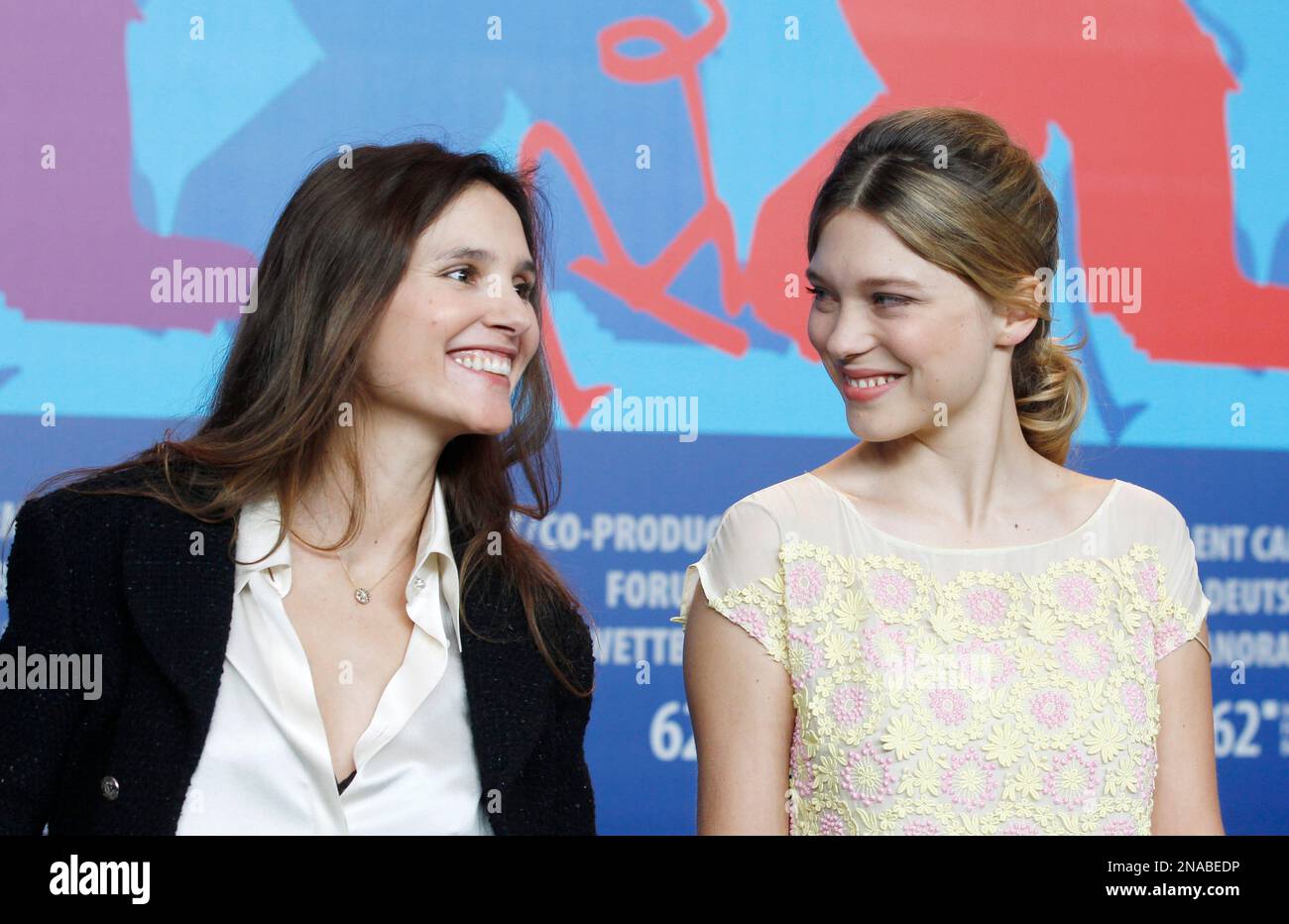 From left French actresses Virginie Ledoyen and Lea Seydoux at the ...